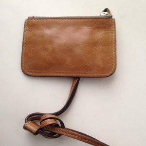 Chloe | Accessories | Chloe Red Abd Brown Leather Coinkey Case 45 X 3 ...